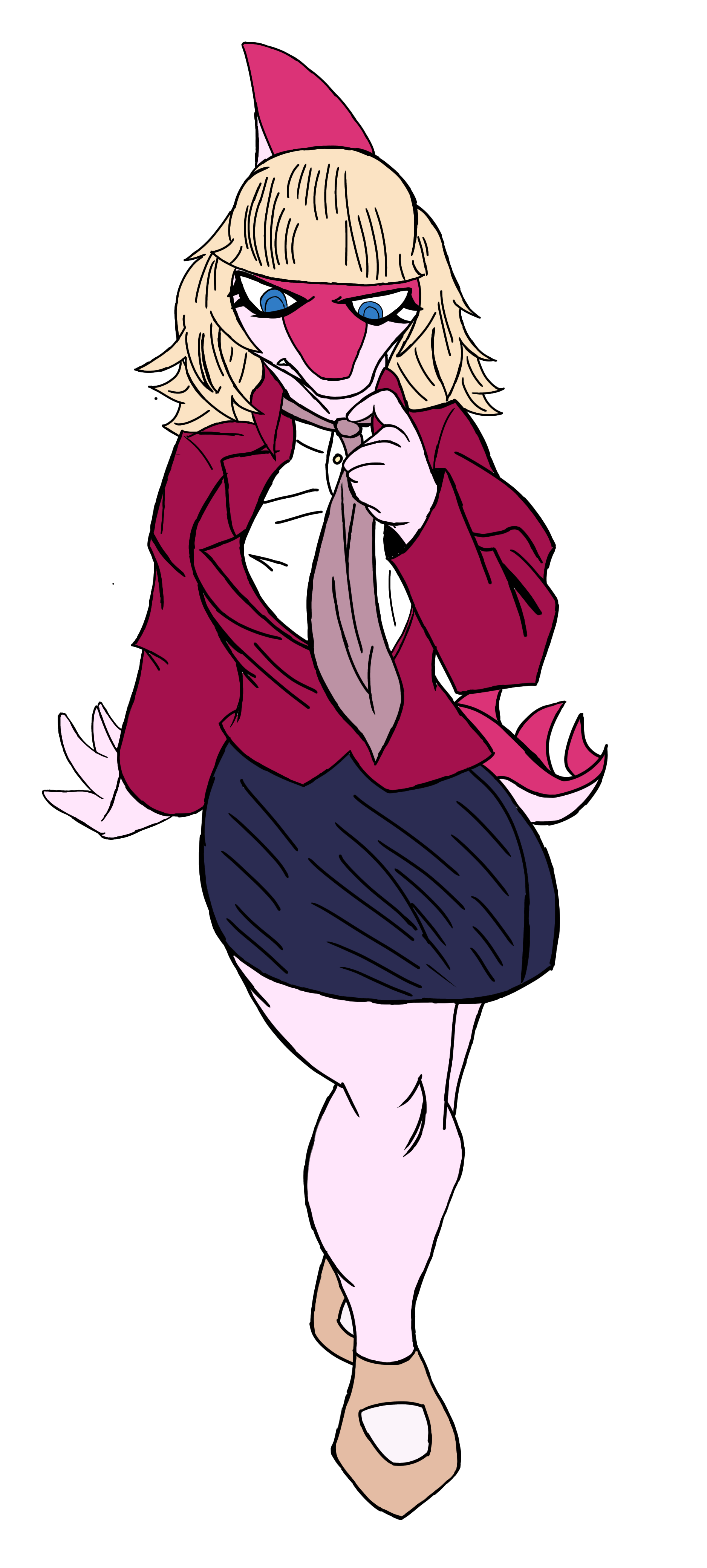 The Big ImageBoard (TBIB) - 2024 5 fingers absurd res anthro banco blonde hair blue eyes bone ...