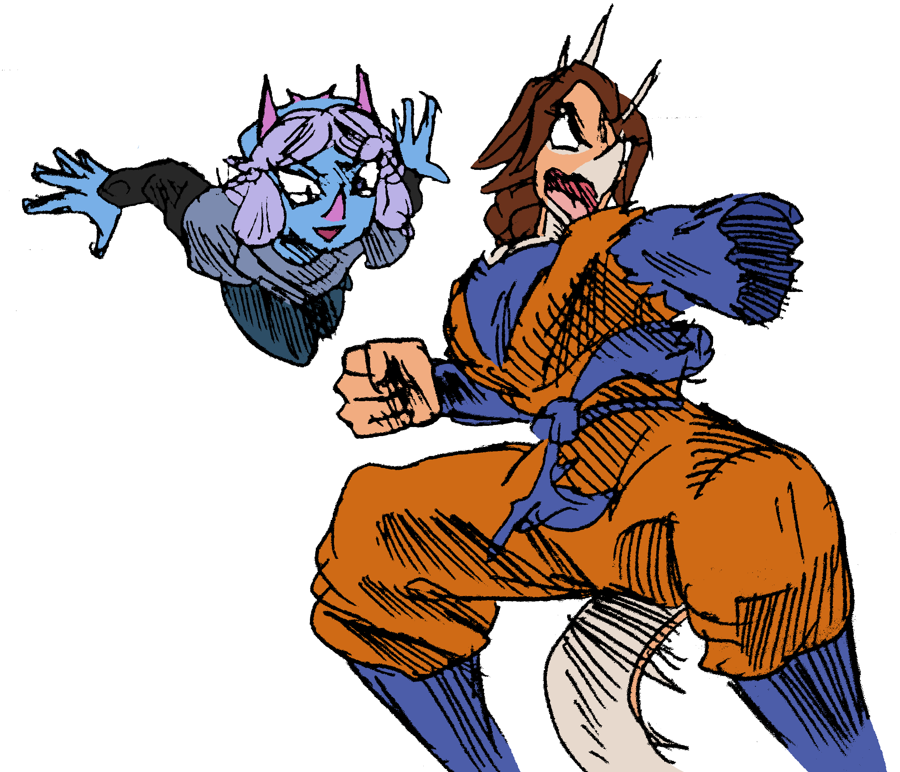 The Big ImageBoard (TBIB) - 2024 3 horns 5 fingers absurd res alpha channel android 17 anthro ...